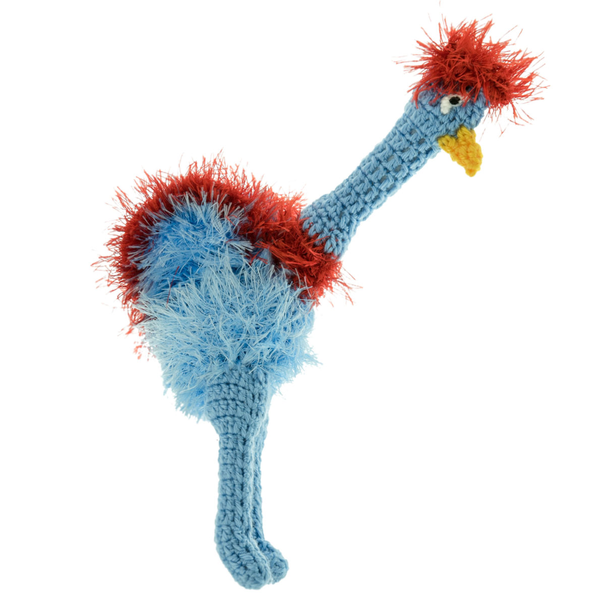 Ostrich – Handmade Squeaky Dog Toy – Oomaloo Handmade Dog Toys