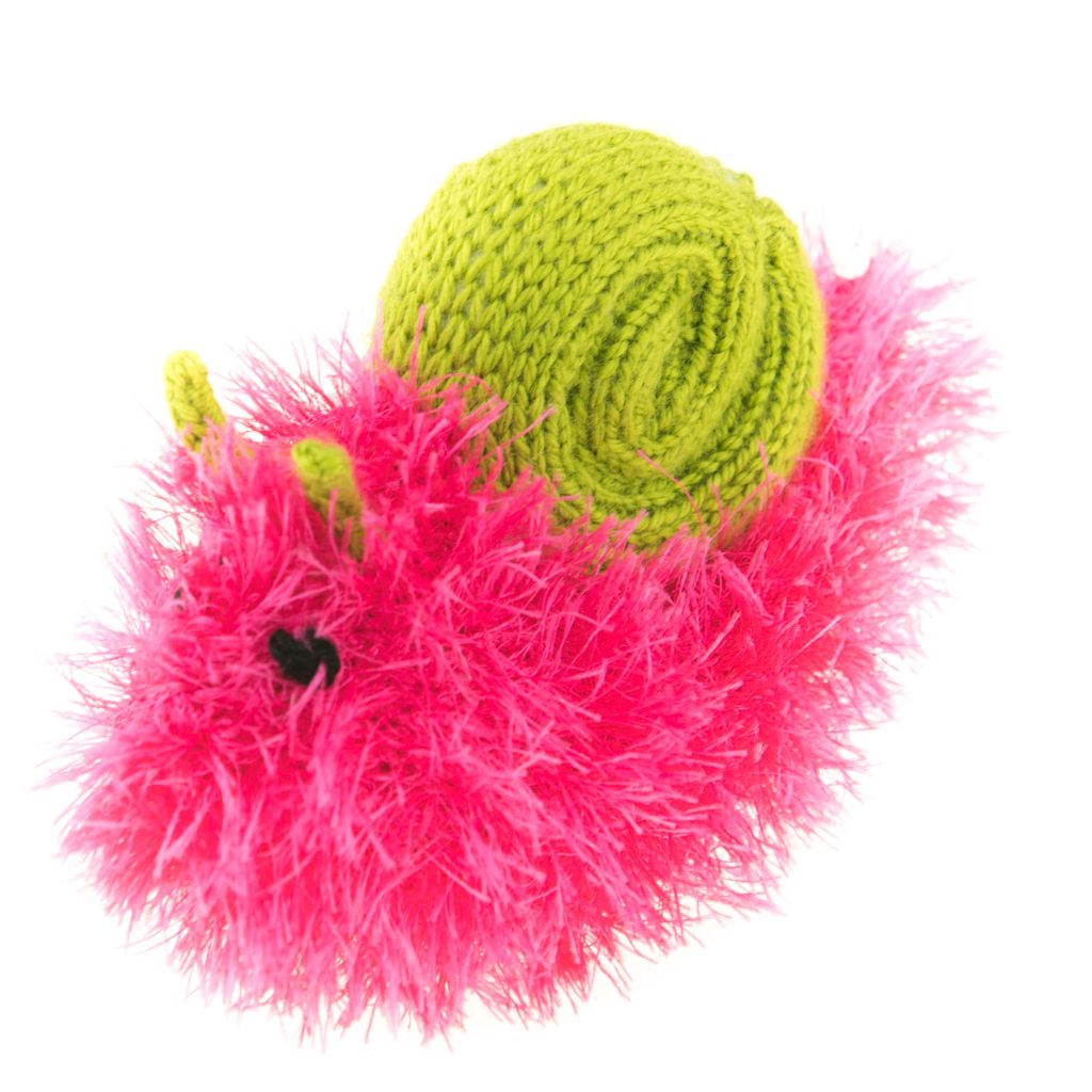Snail – Handmade Squeaky Dog Toy – Oomaloo Handmade Dog Toys